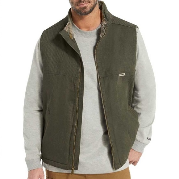 Wolverine | Jackets & Coats | Wolverine Rugged Upland Twill Vest ...